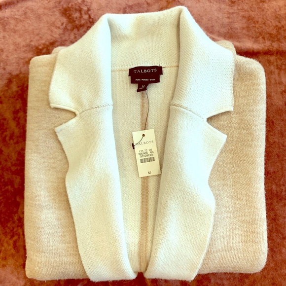 Talbots | Jackets & Coats | Nwt Pure Merino Wool Cardicoat | Poshmark